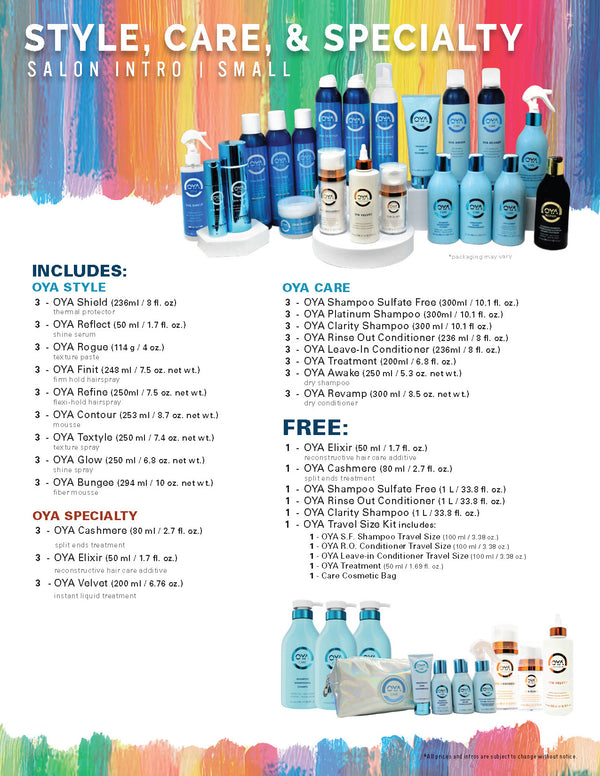 2025 Retail Salon Intro | Small - OYA Beauty PROFESSIONAL