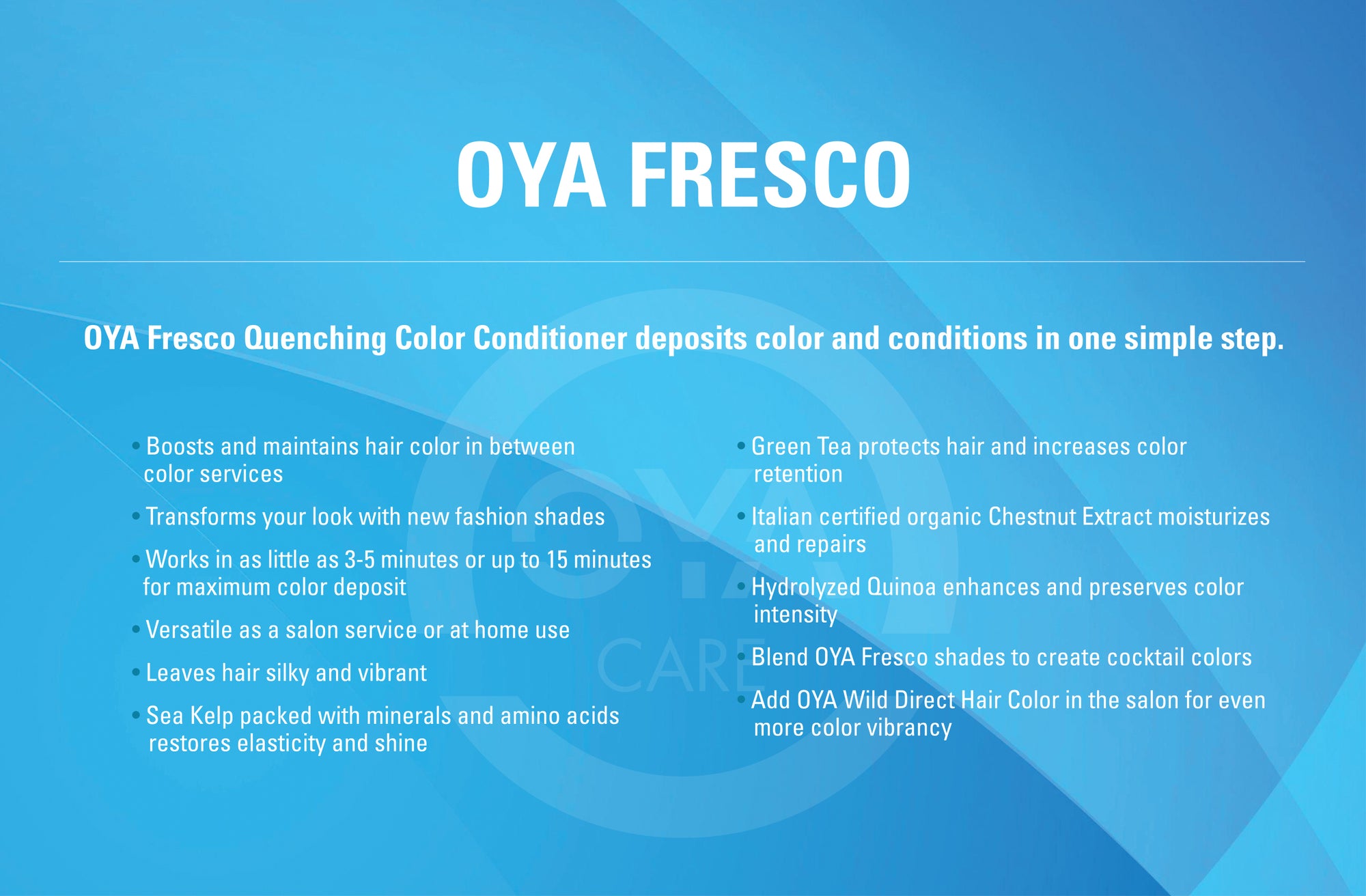 OYA Fresco Quenching Color Conditioner - Gin & Tonic (200ml / 6.9 fl.o ...