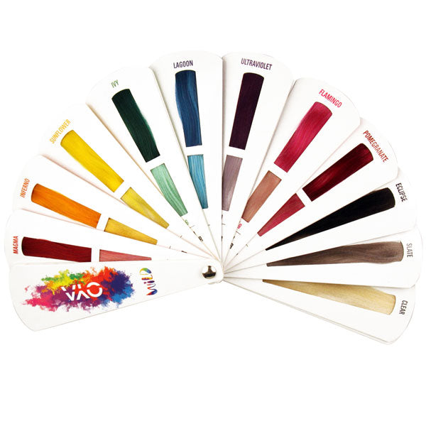 OYA Wild Fan Blade Color Chart - OYA Beauty PROFESSIONAL